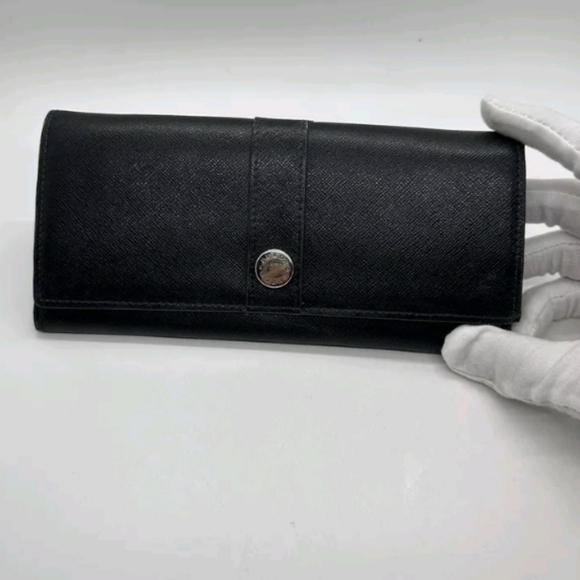 Furla | Bags | Furla Classic Leather Long Wallet Blackpurple | Poshmark